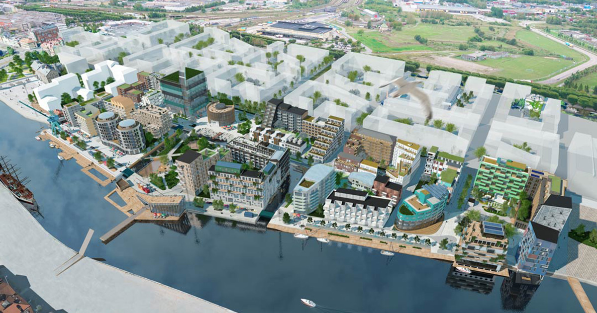 Inre hamnen - Nyproduktion i Norrköping - Inre hamnen - Heimstaden