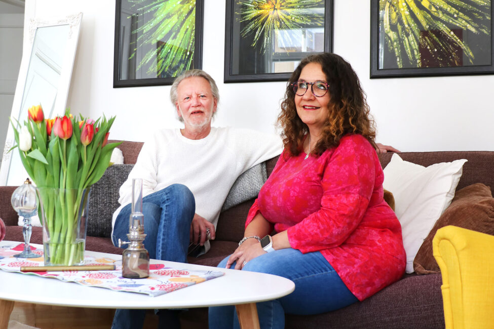 Kreativt och färgglatt hemma hos Lasse och Annika - Heimstaden