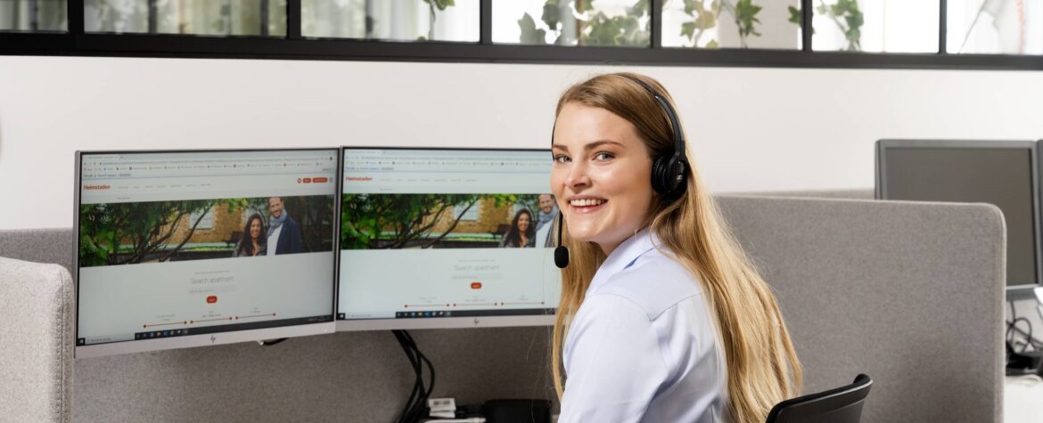 Kundeservice med fokus på et omtenksomt møte - Heimstaden